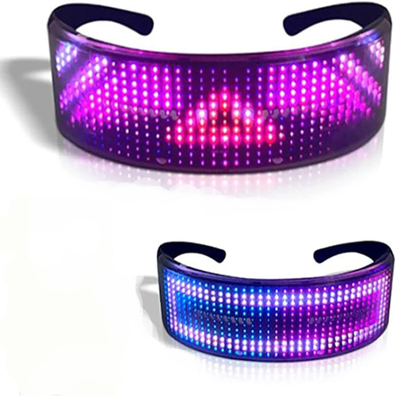 Shining Light up Bluetooth LED Glasses – Sunnytosay